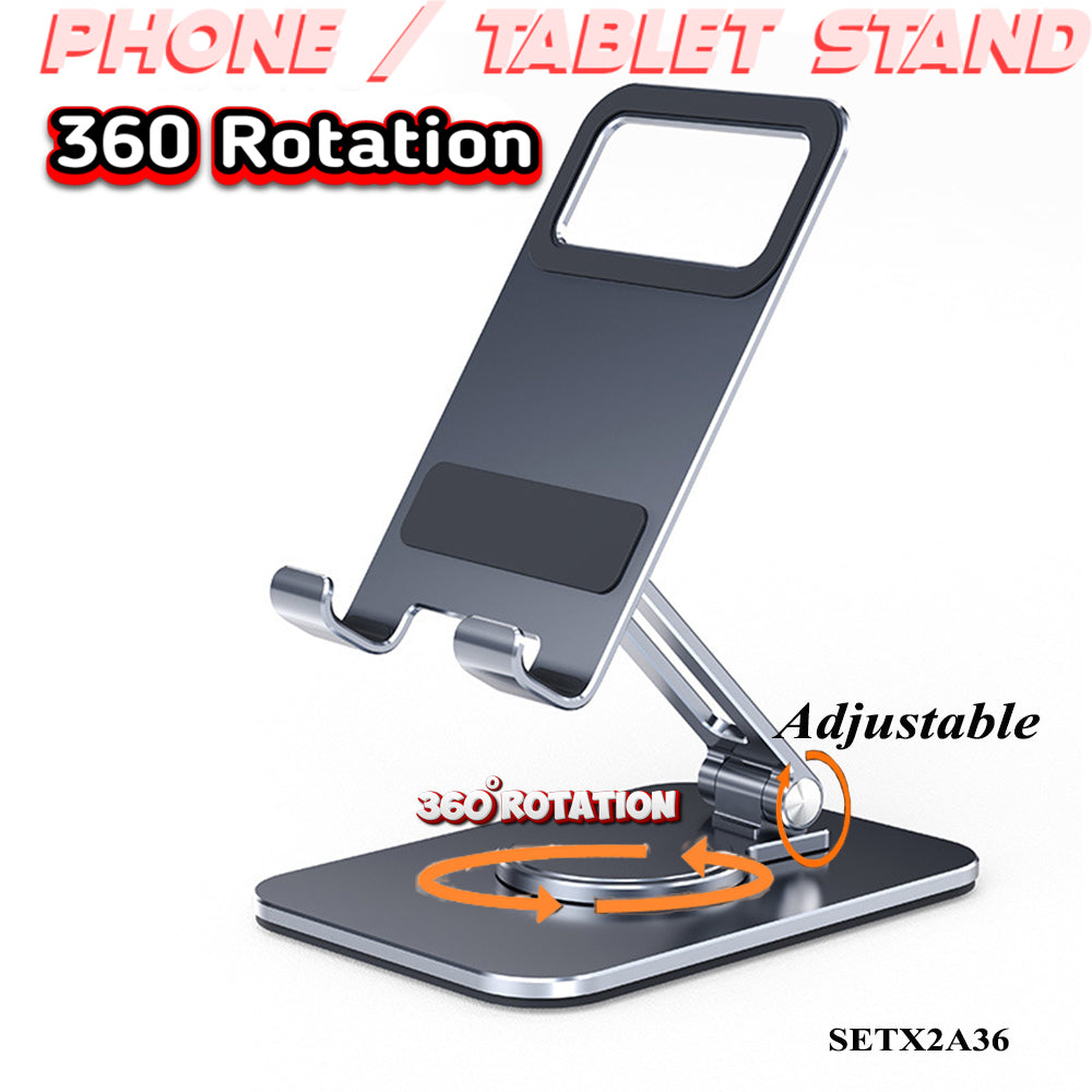Adjustable Phone Tablet Stand Holder Aluminum Alloy Desktop Holder wit ...