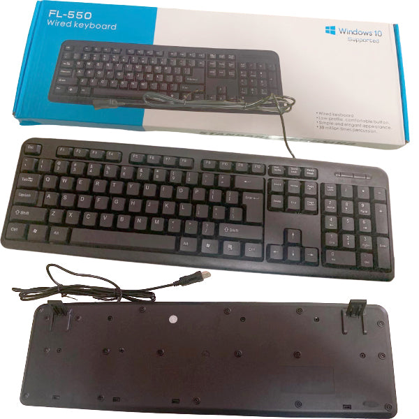 Wired Standard 101 Keyboard – 24hour Shop